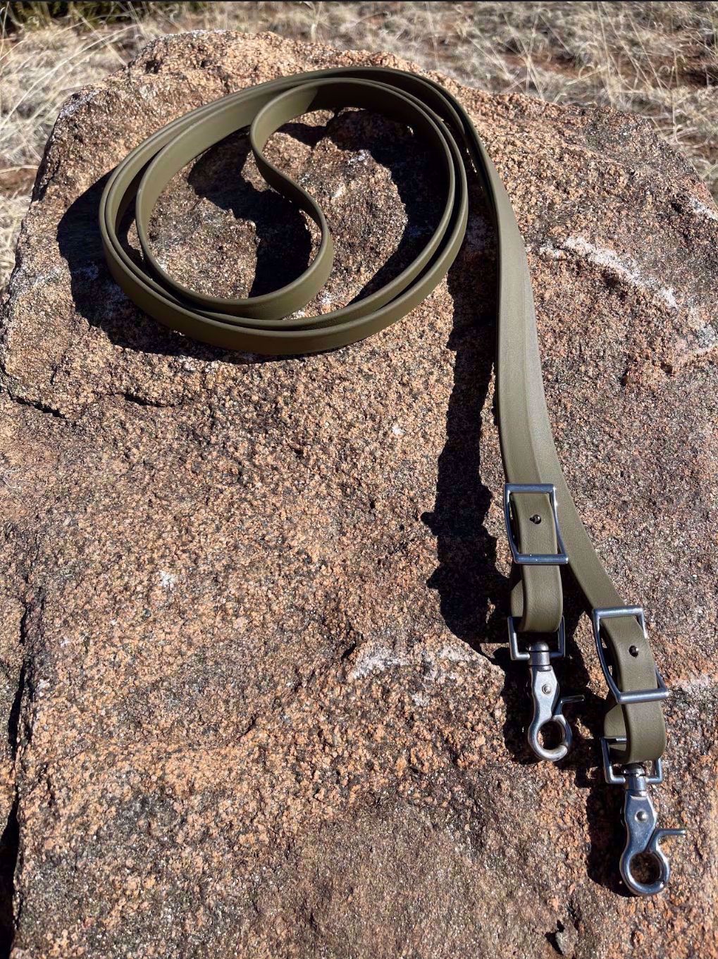 Moss Rock Endurance-Solid Colored Beta Reins